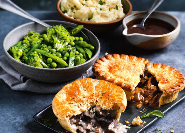 Pie & mash dine in | Food To Order | M&S