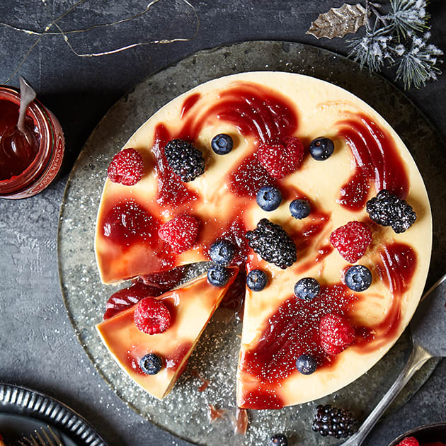 Merry Berry Cherry Cheesecake | Recipes | M&S